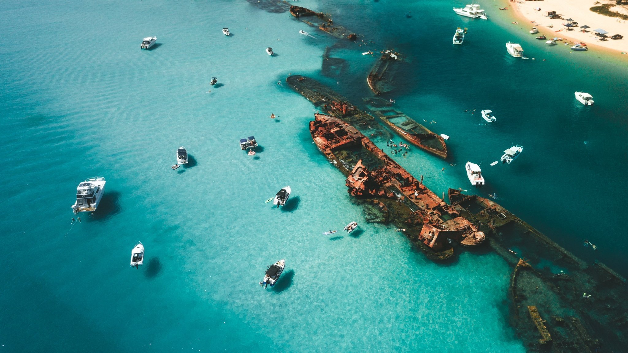 Visiting the Tangalooma Wrecks on Moreton Island, Queensland – We Seek ...