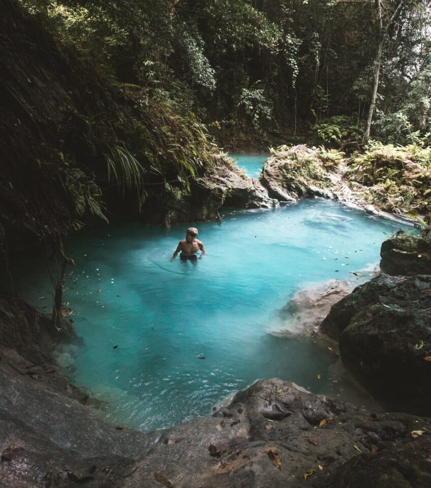 Exploring Inambakan Falls in Cebu (Philippines)