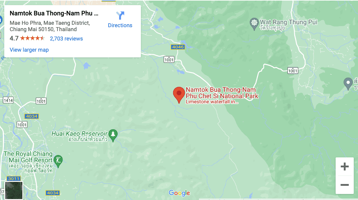 How to Visit Sticky Waterfall from Chiang Mai (Bua Tong)