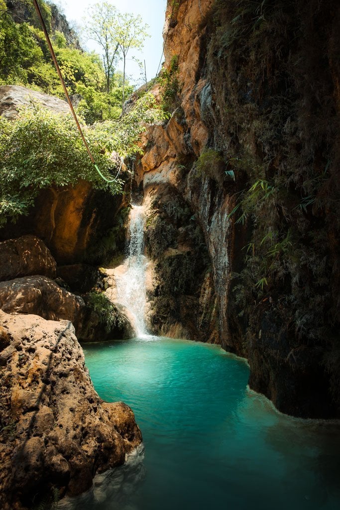 Dee Doke Waterfall in Mandalay: Epic Blue Pools in Myanmar