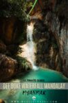 Dee Doke Waterfall in Mandalay: Epic Blue Pools in Myanmar