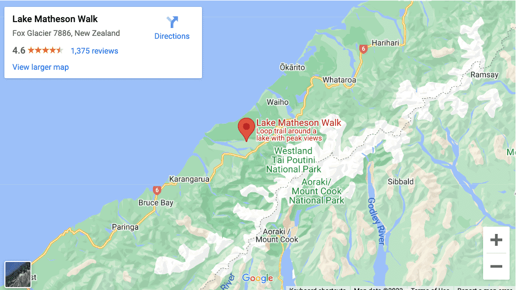 Guide to the Reflection Lakes at Lake Matheson New Zealand