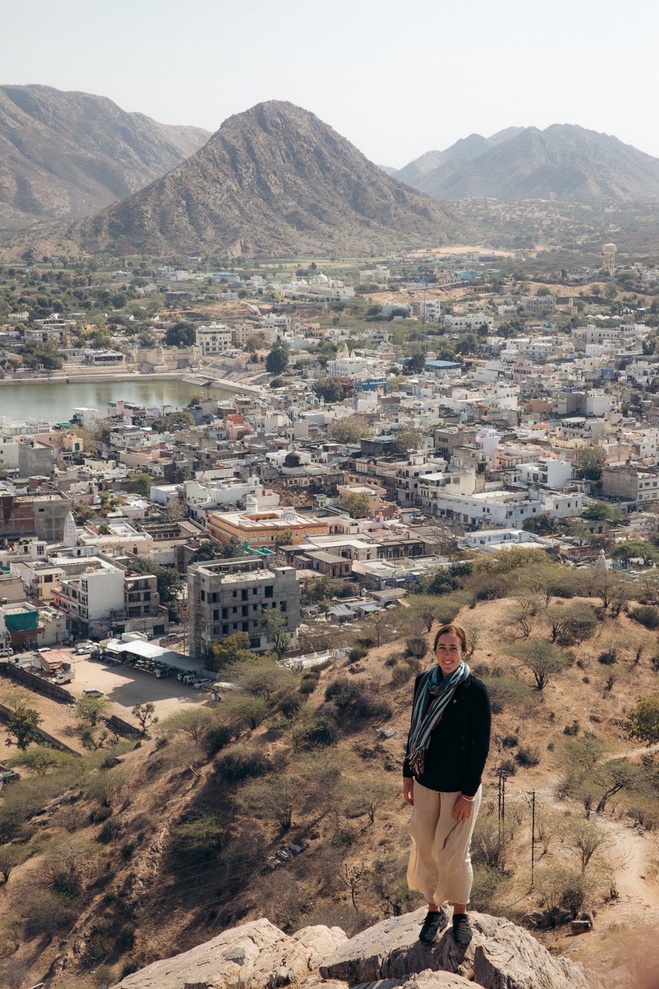 Gayatri Mata Temple & Hill Viewpoint, Pushkar (Pap-Mochani)
