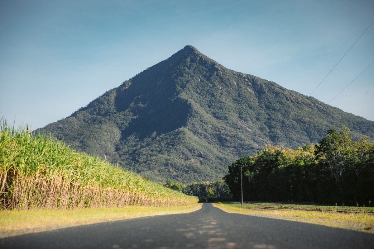 Hiking in the Behana Gorge to Clamshell Falls from Cairns
