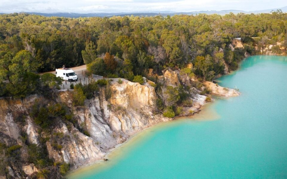 How to Visit Little Blue Lake Tasmania