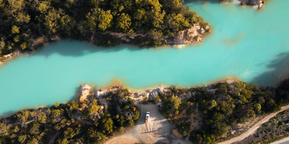 How to Visit Little Blue Lake Tasmania