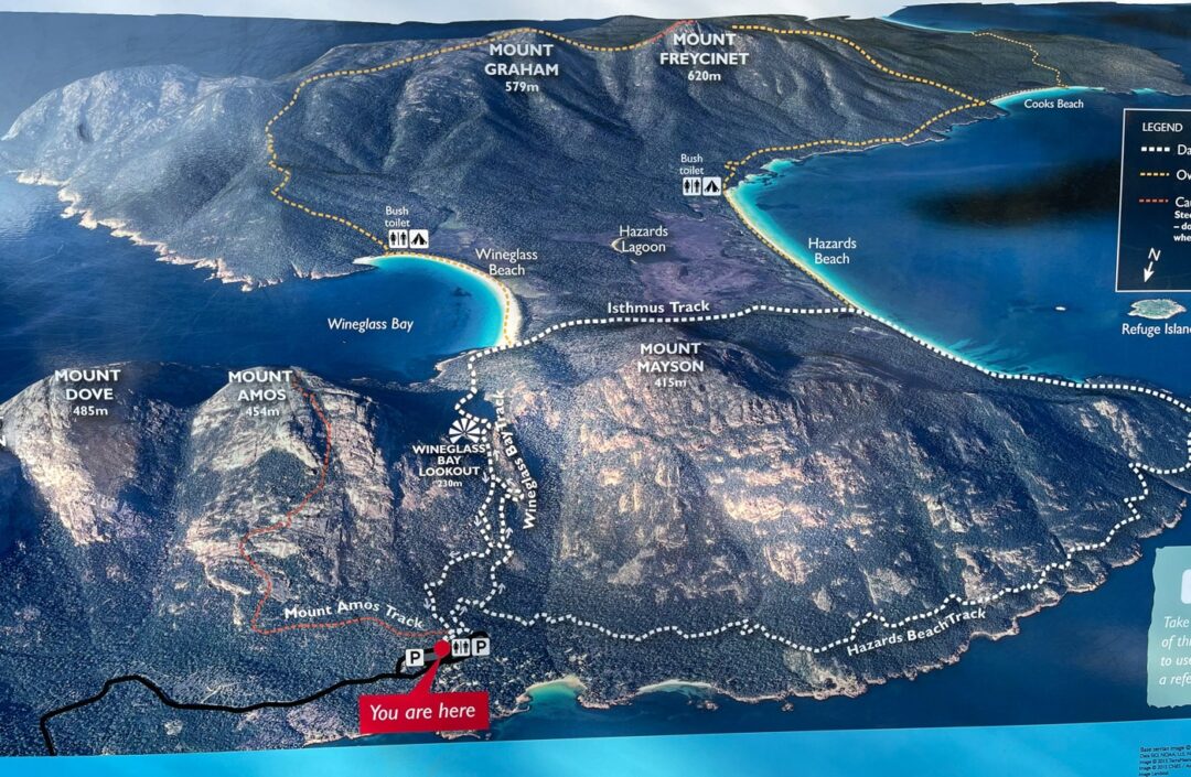 How to Hike Mount Amos in Tasmania: Freycinet National Park