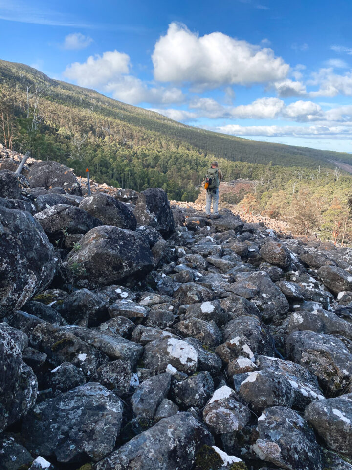 Hiking to Wellington Falls and the Disappearing Tarn, Hobart