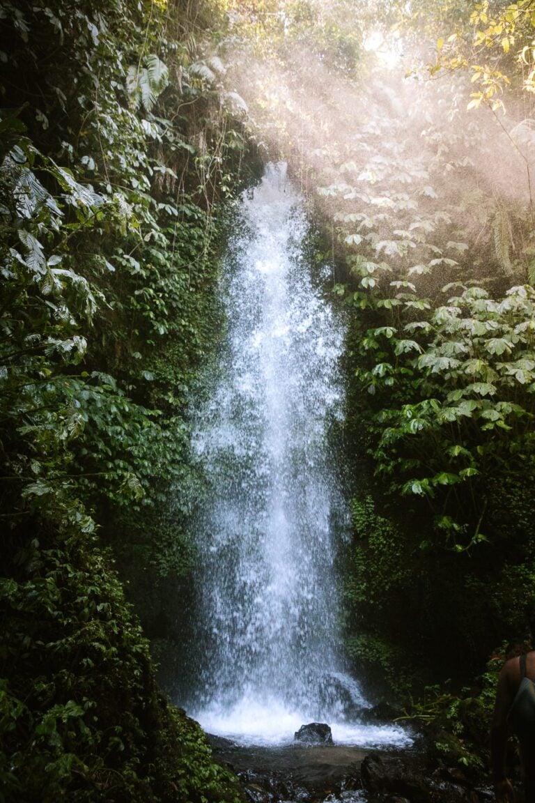 Benang Stokel & Benang Kelambu Waterfalls in Lombok