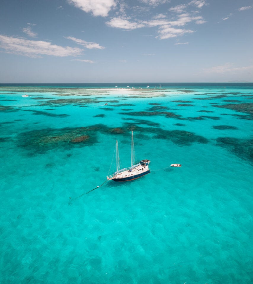 Visiting Vlasoff Cay on the Great Barrier Reef