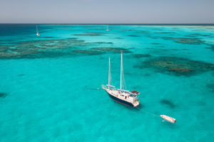 Visiting Vlasoff Cay on the Great Barrier Reef