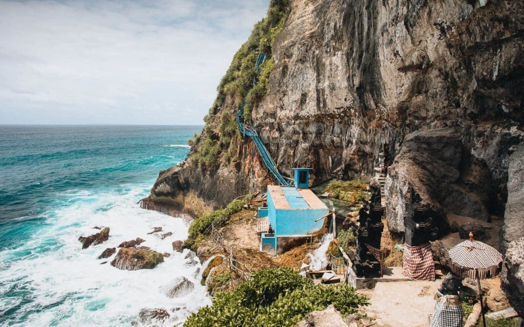 Peguyangan Waterfall & Famous Blue Staircase, Nusa Penida