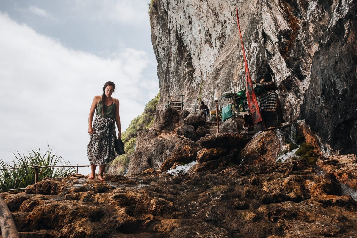 Peguyangan Waterfall & Famous Blue Staircase, Nusa Penida
