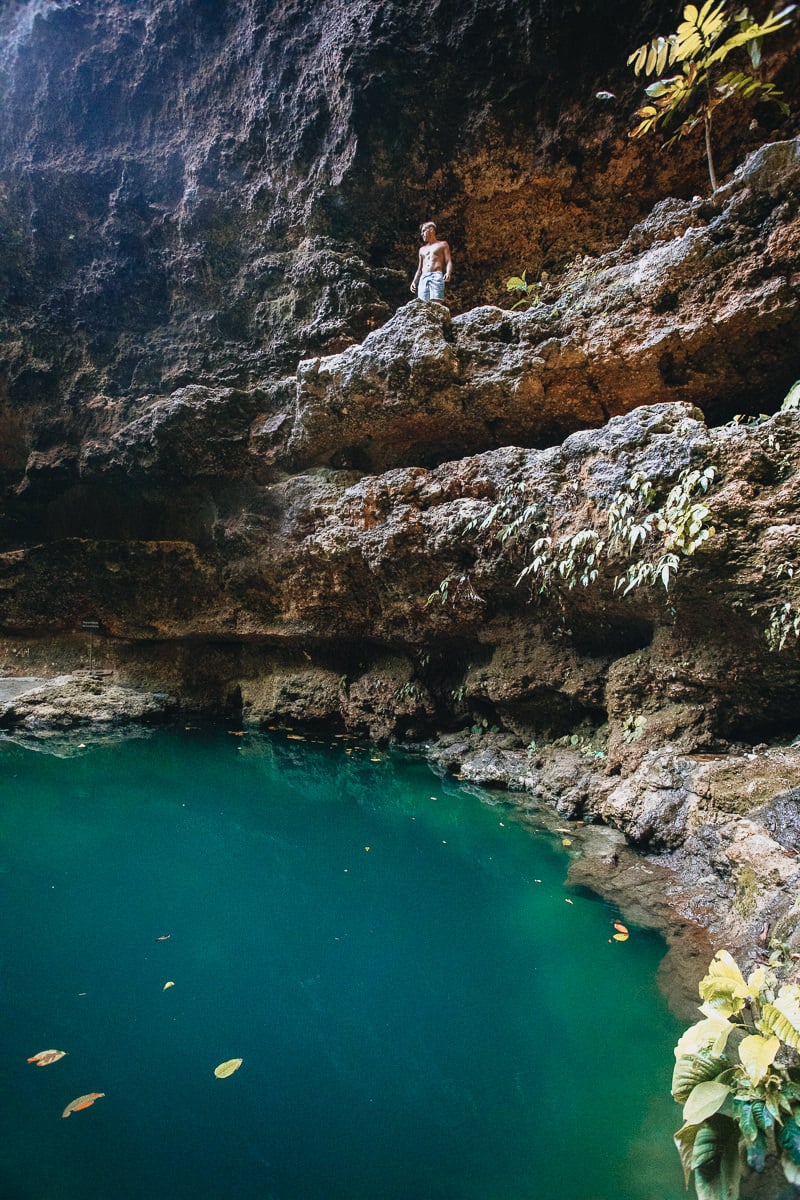 Tembeling Beach & Natural Pool Springs on Nusa Penida