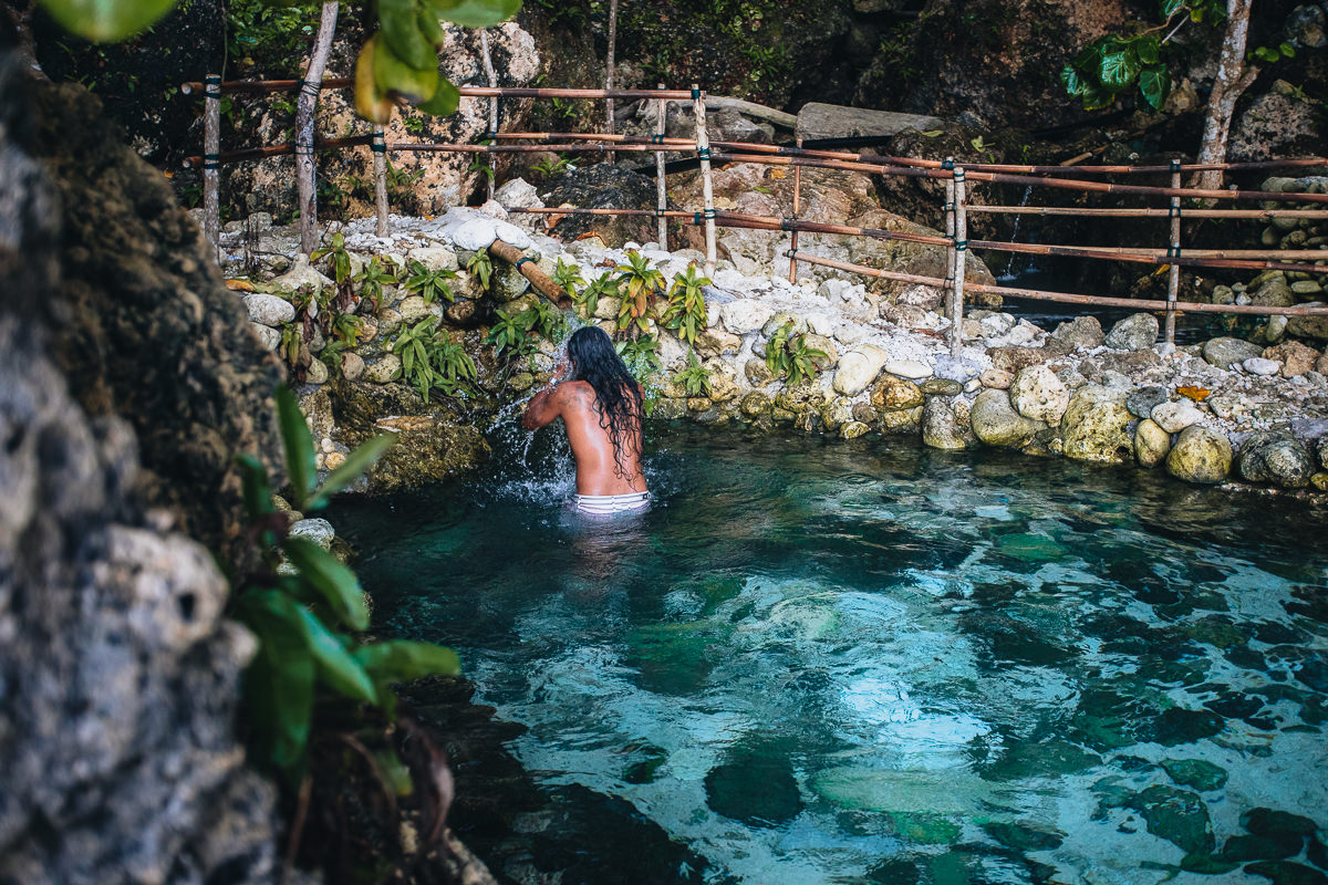 Tembeling Beach & Natural Pool Springs on Nusa Penida