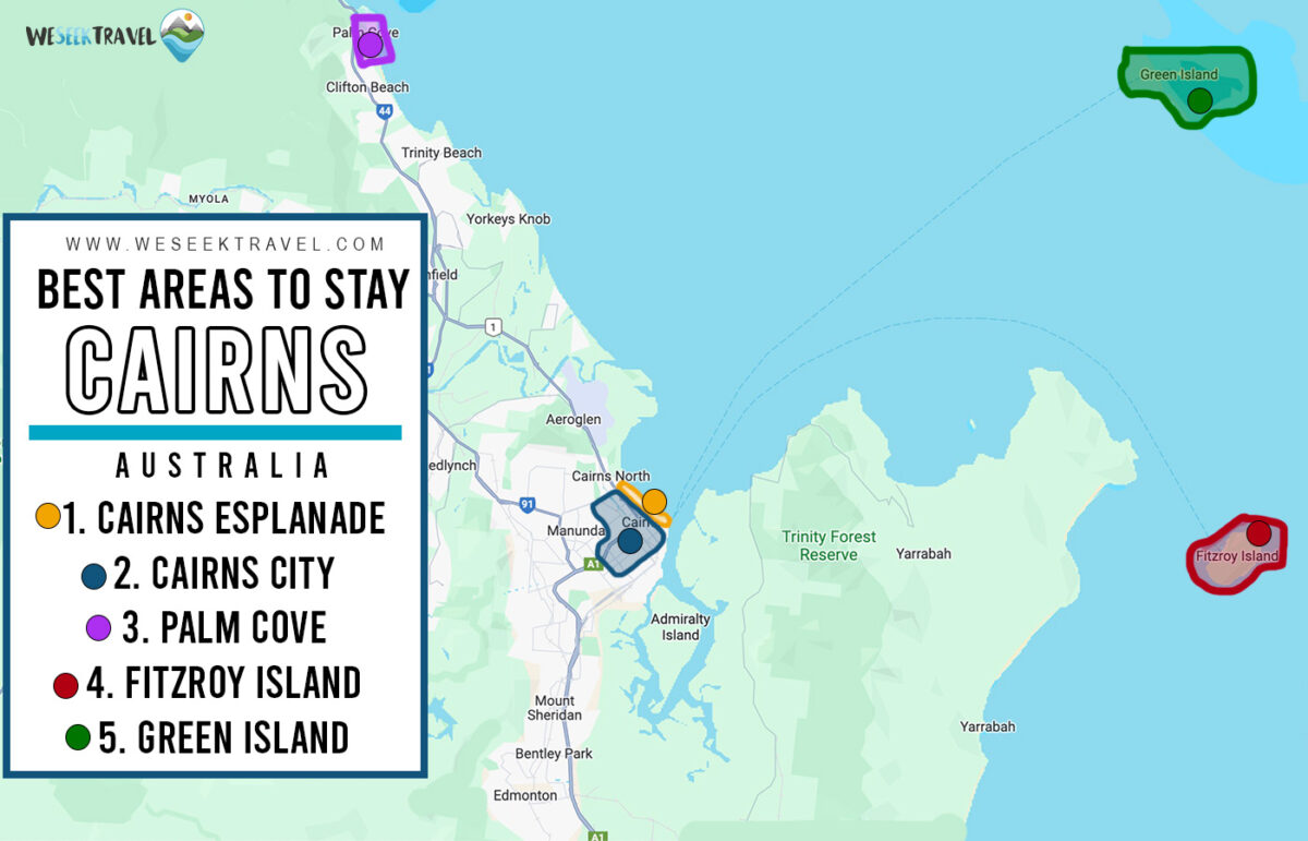 Where to Stay in Cairns: Best Areas & Hotels for All Travellers