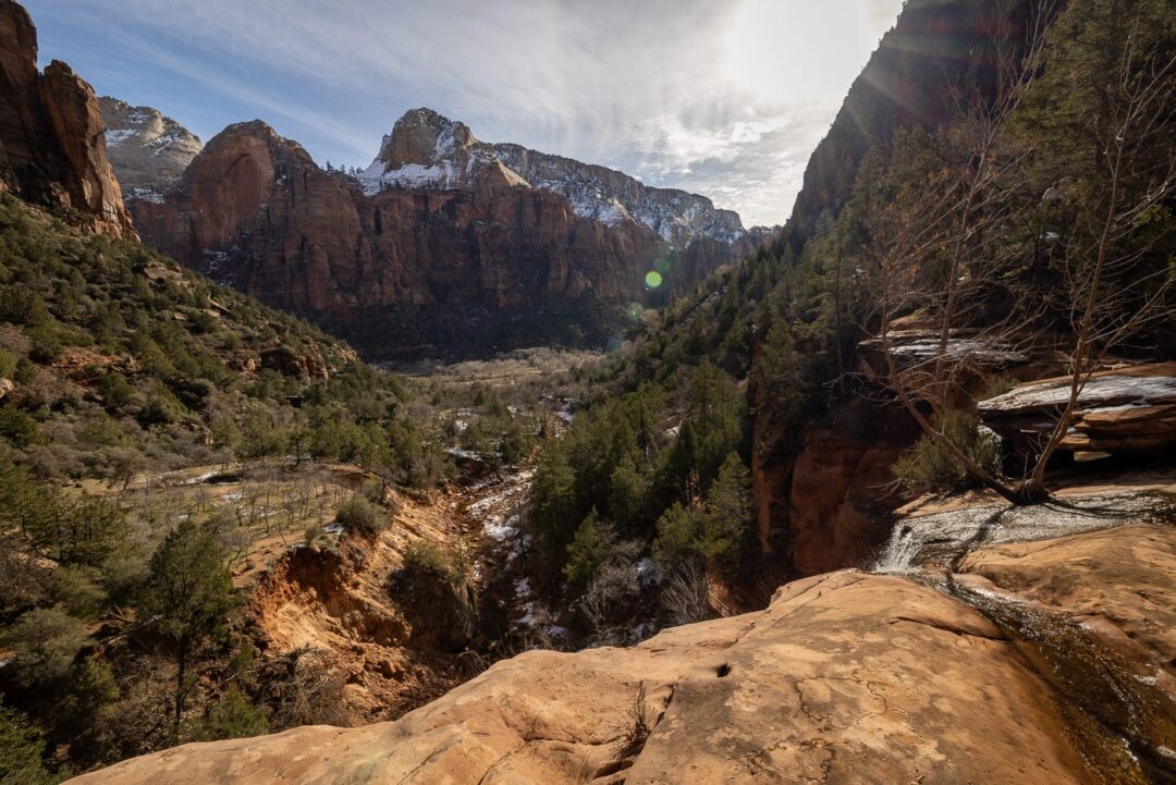 Hiking the Lower Emerald Pool Trail in Zion National Park