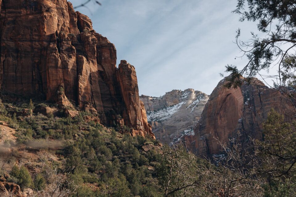 Hiking the Lower Emerald Pool Trail in Zion National Park
