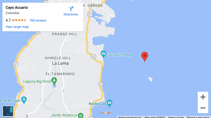 How to Get to Haynes Cay & El Acuario on San Andres Island