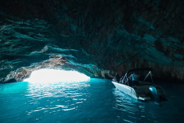 How to Visit the Blue Cave in Montenegro from Kotor