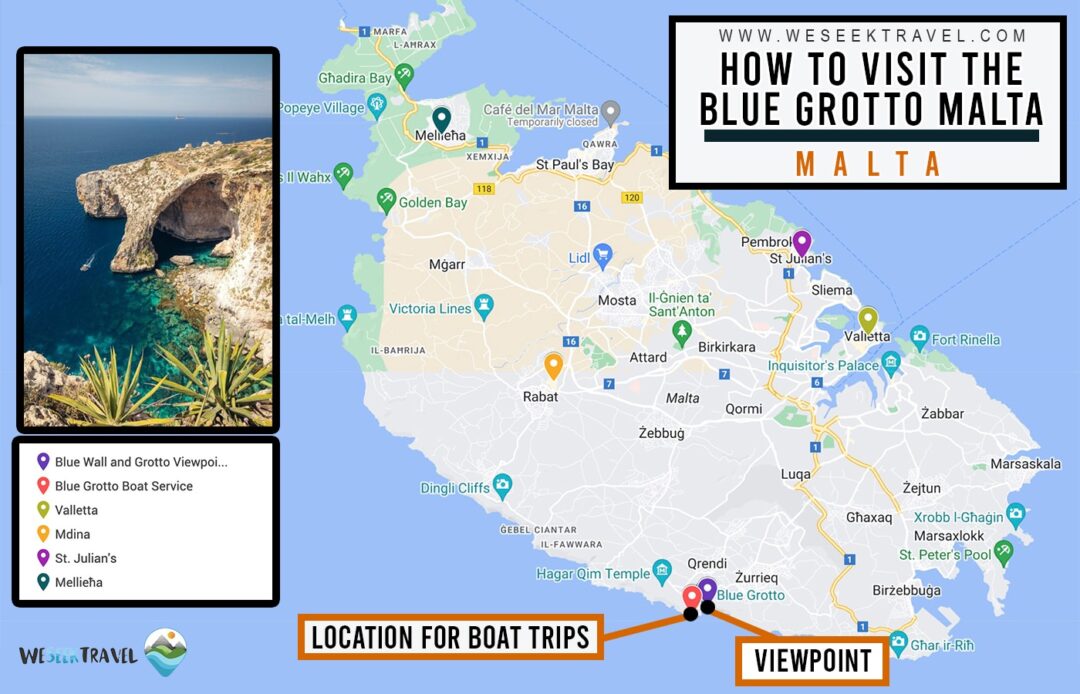 How to Visit the Blue Grotto in Malta: Tips & Highlights