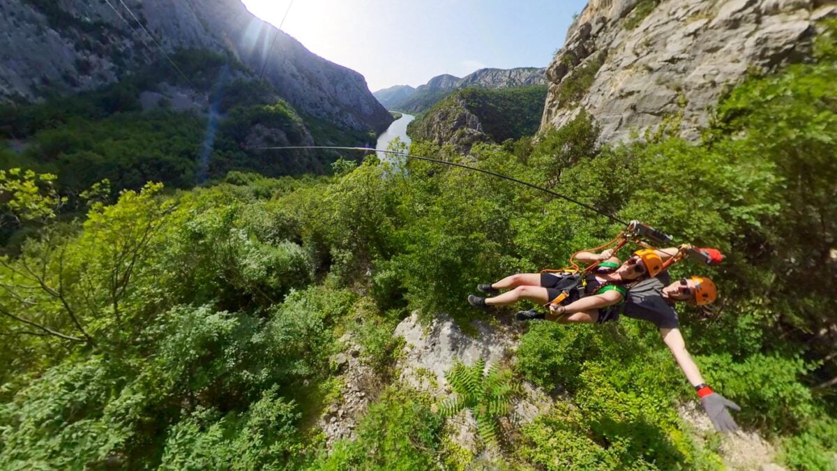 Guide to the Cetina Canyon Zipline in Omiš, Croatia
