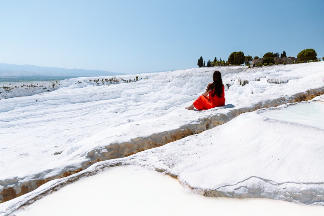 Visiting Pamukkale Thermal Pools (Cotton Castle), Turkey