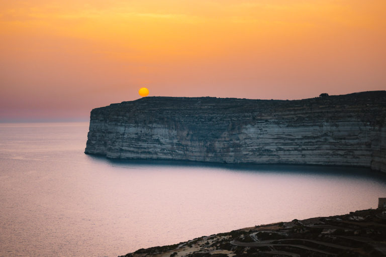How to Visit the Sanap Cliffs Sunset Viewpoint, Gozo Island