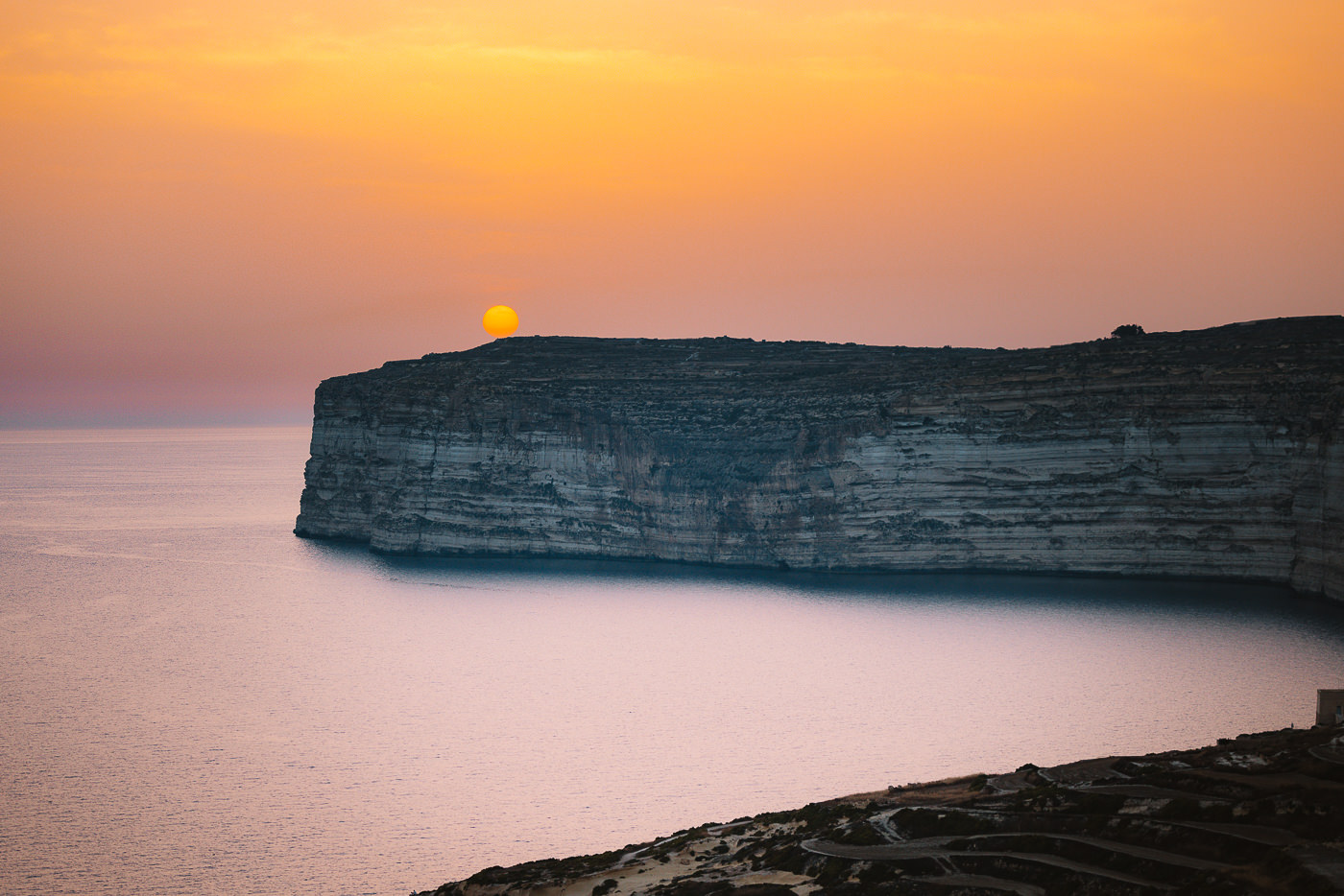 How to Visit the Sanap Cliffs Sunset Viewpoint, Gozo Island