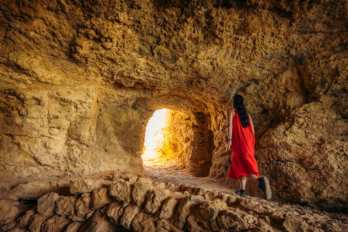 Exploring Tal Mixta Cave Gozo at Ramla Bay - Malta – We Seek Travel