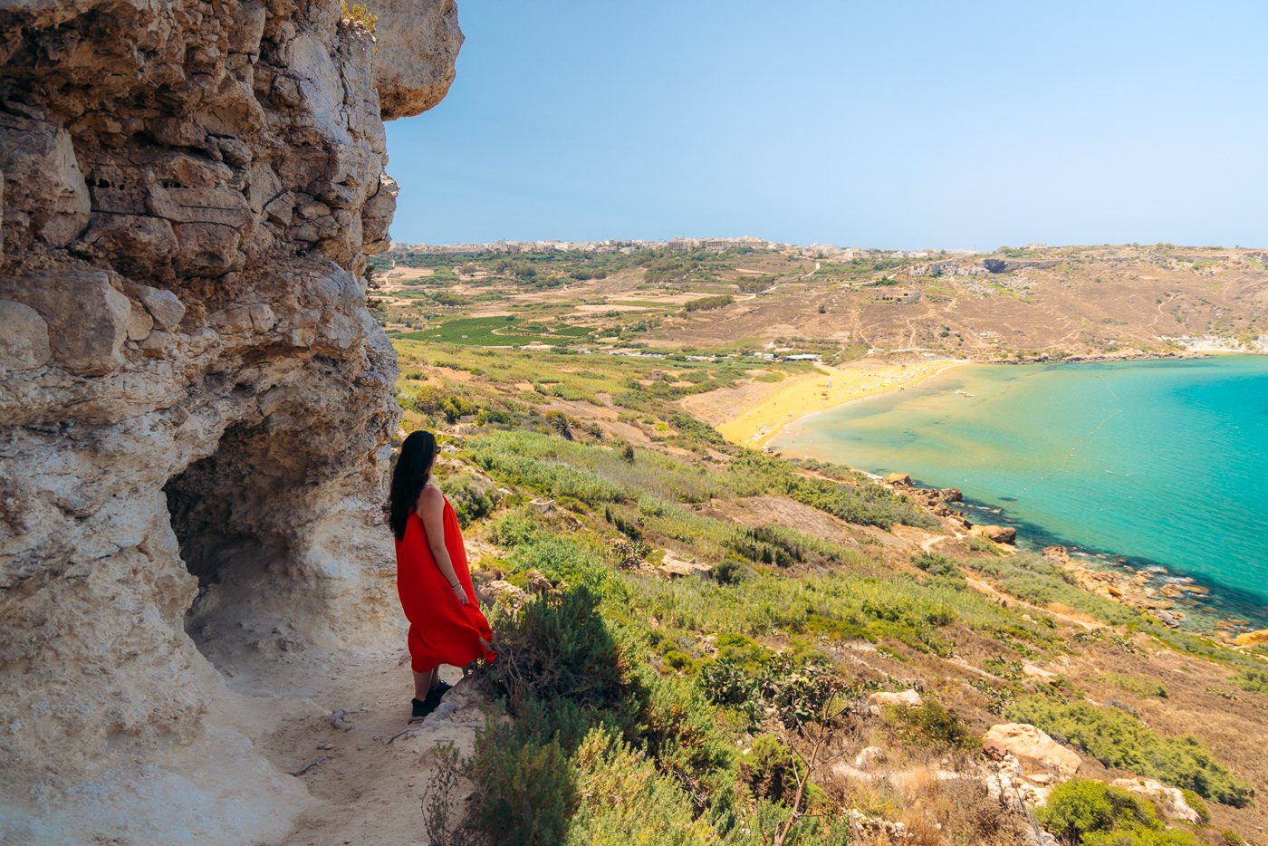 Exploring Tal Mixta Cave Gozo at Ramla Bay - Malta – We Seek Travel