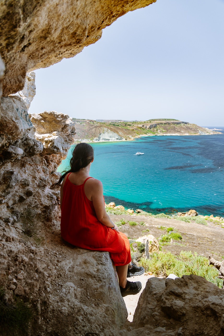 Exploring Tal Mixta Cave Gozo at Ramla Bay - Malta – We Seek Travel