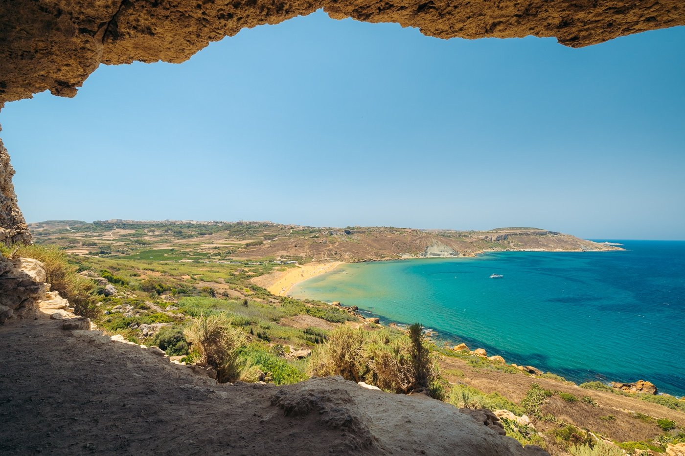 Exploring Tal Mixta Cave Gozo at Ramla Bay - Malta – We Seek Travel Blog