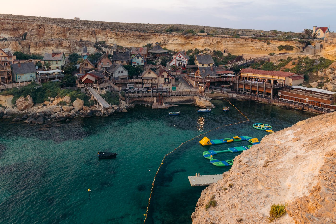 Popeye Village Viewpoint in Anchor Bay, Malta - Complete Guide – We ...