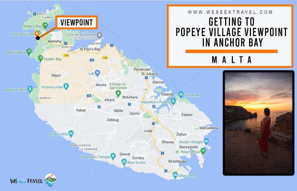 Anchor Bay Viewpoint: Top Sunset Views of Popeye Village