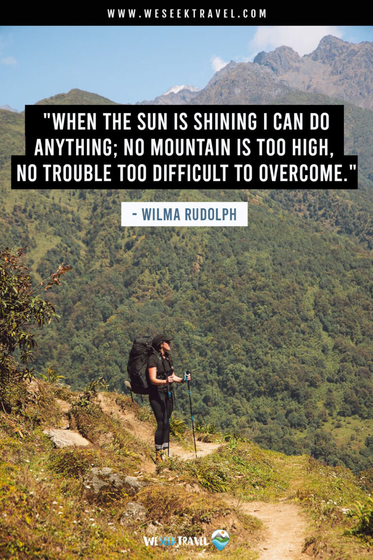 176 Positive Motivational Hiking Quotes To Get You on the Trail