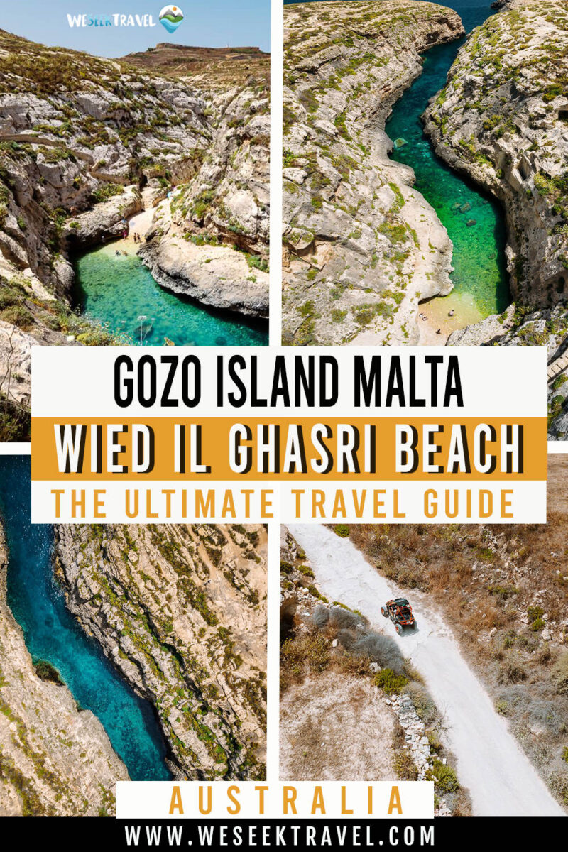 Wied il Ghasri Beach Gozo (Malta) - Complete Guide – We Seek Travel