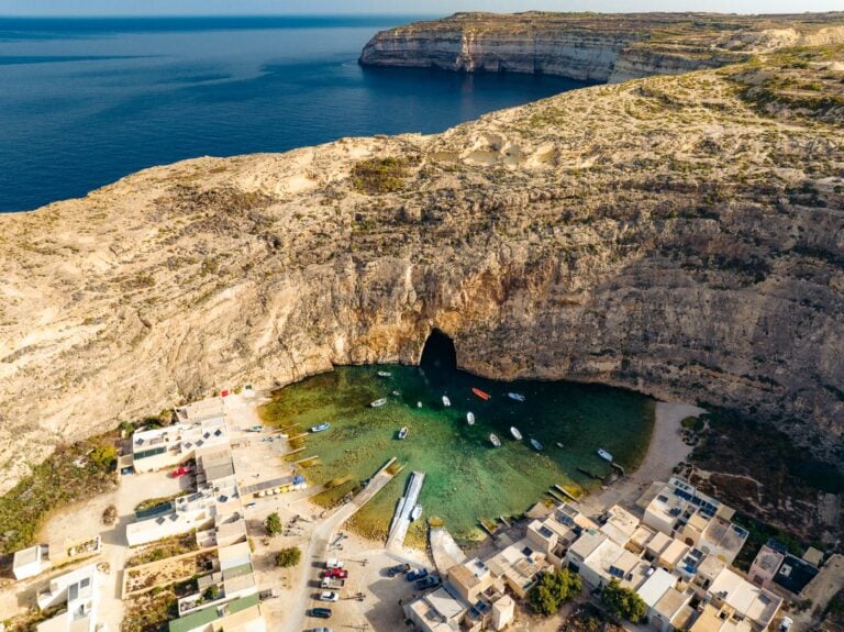 How to Visit the Inland Sea (Dwejra Bay) on Gozo