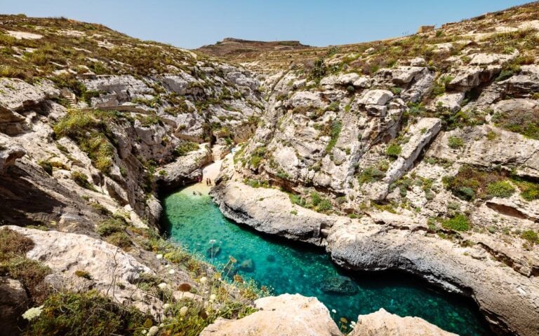 Wied il Għasri Beach, Gozo: How to Get Here & What to Expect