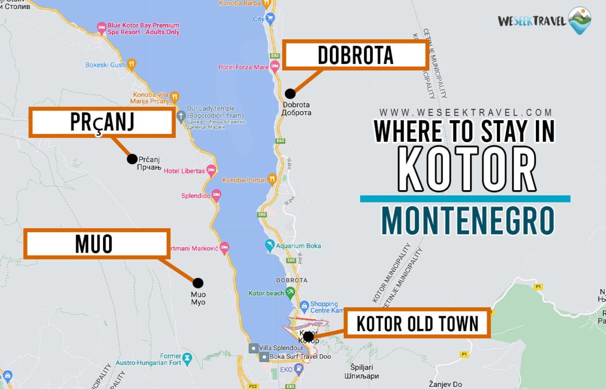 Where to Stay in Kotor, Montenegro: Best Areas & Hotels