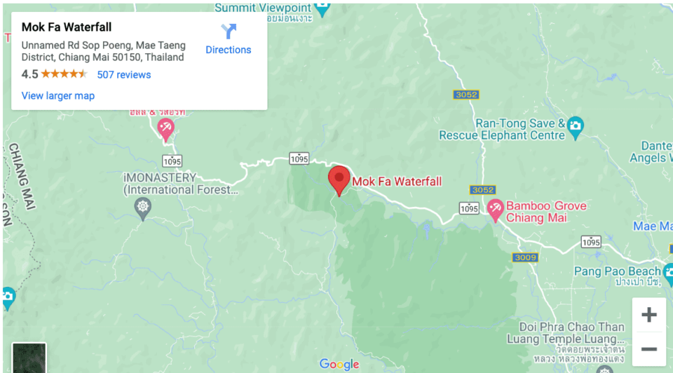 Mork Fa Waterfall Chiang Mai - Complete Guide