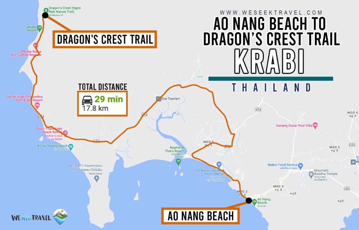 Dragon Crest Mountain Hike: Khao Ngon Nak Viewpoint, Krabi