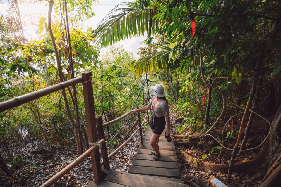 Hiking the Monkey Trail in Ao Nang to Pai Plong Beach, Krabi