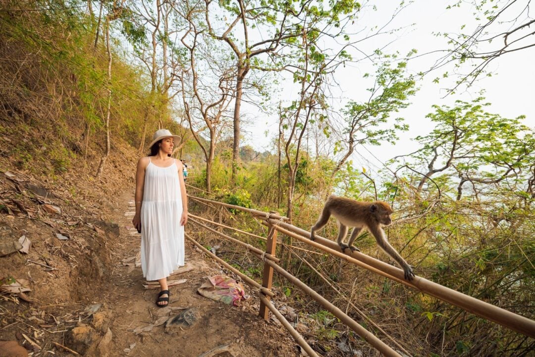 Hiking the Monkey Trail in Ao Nang to Pai Plong Beach, Krabi