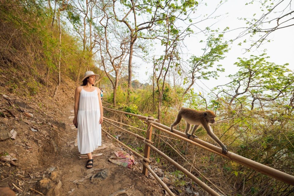 Hiking the Monkey Trail in Ao Nang to Pai Plong Beach, Krabi