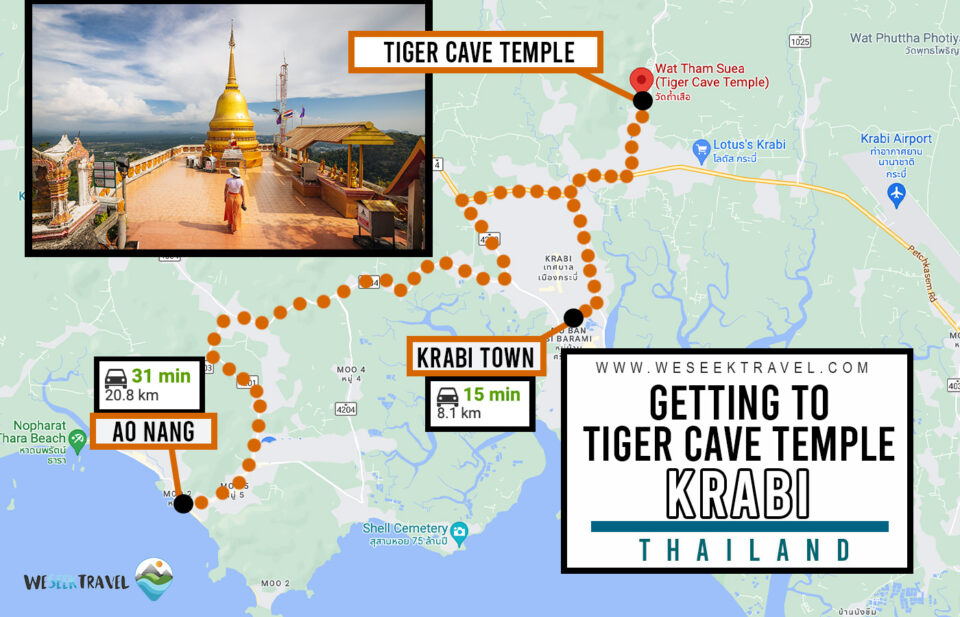 Tiger Cave Temple in Krabi: Guide to Wat Tham Suea