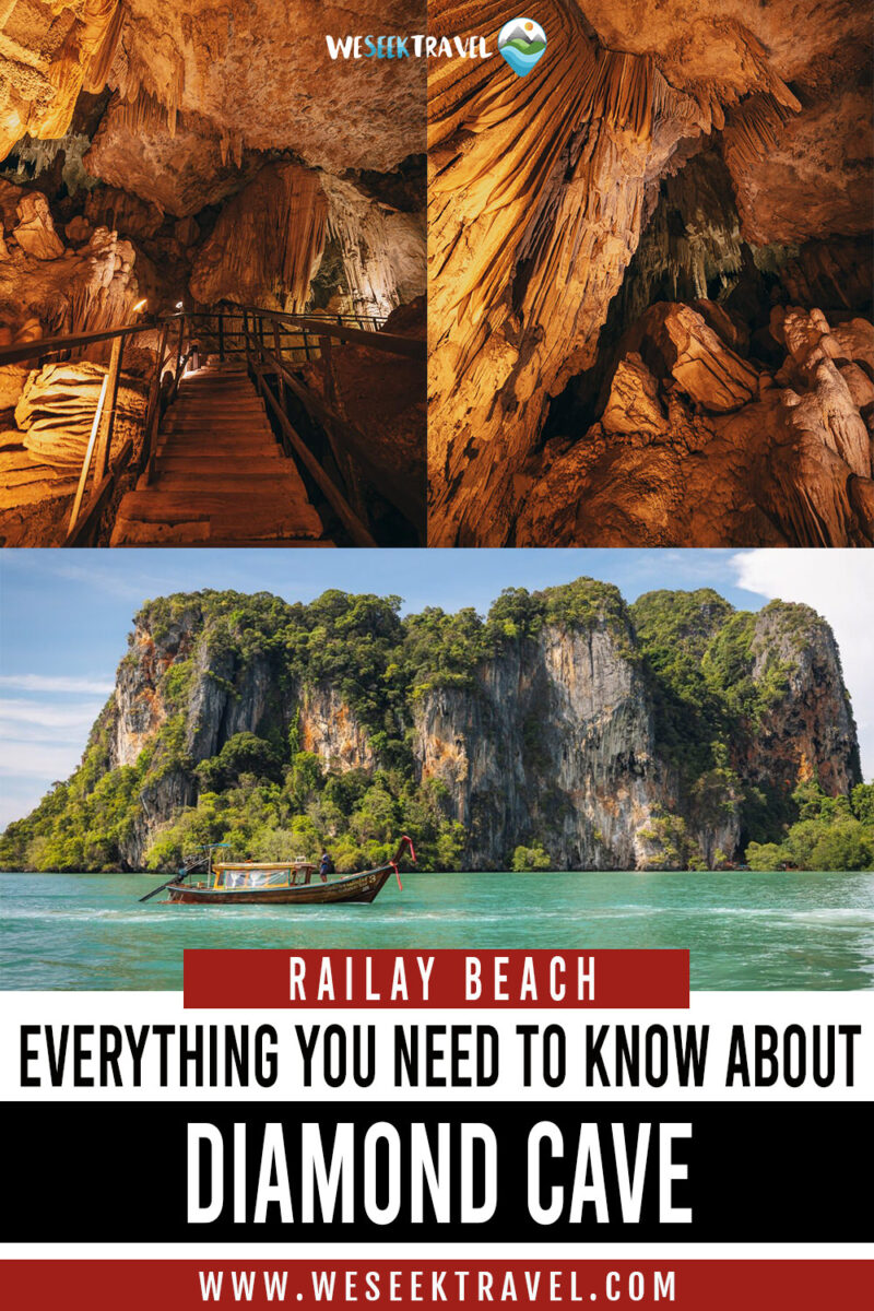 Exploring Diamond Cave at Railay Beach (Tham Phra Nang Nai) – We Seek ...