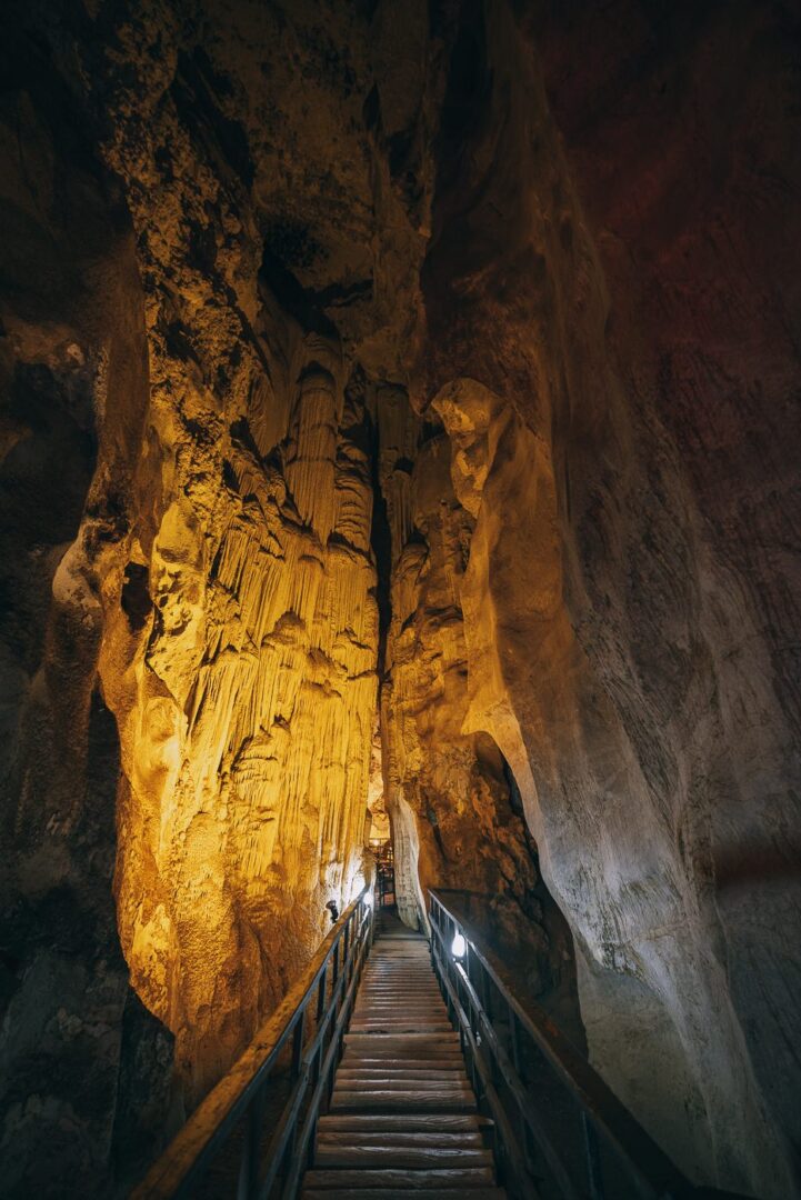 Exploring Diamond Cave at Railay Beach (Tham Phra Nang Nai)