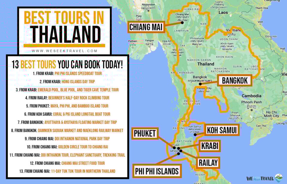 13 Best Thailand Tours & Bookable Experiences