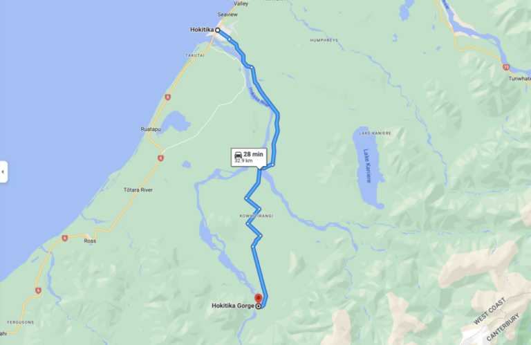 How to Visit Hokitika Gorge on the West Coast (South Island NZ)